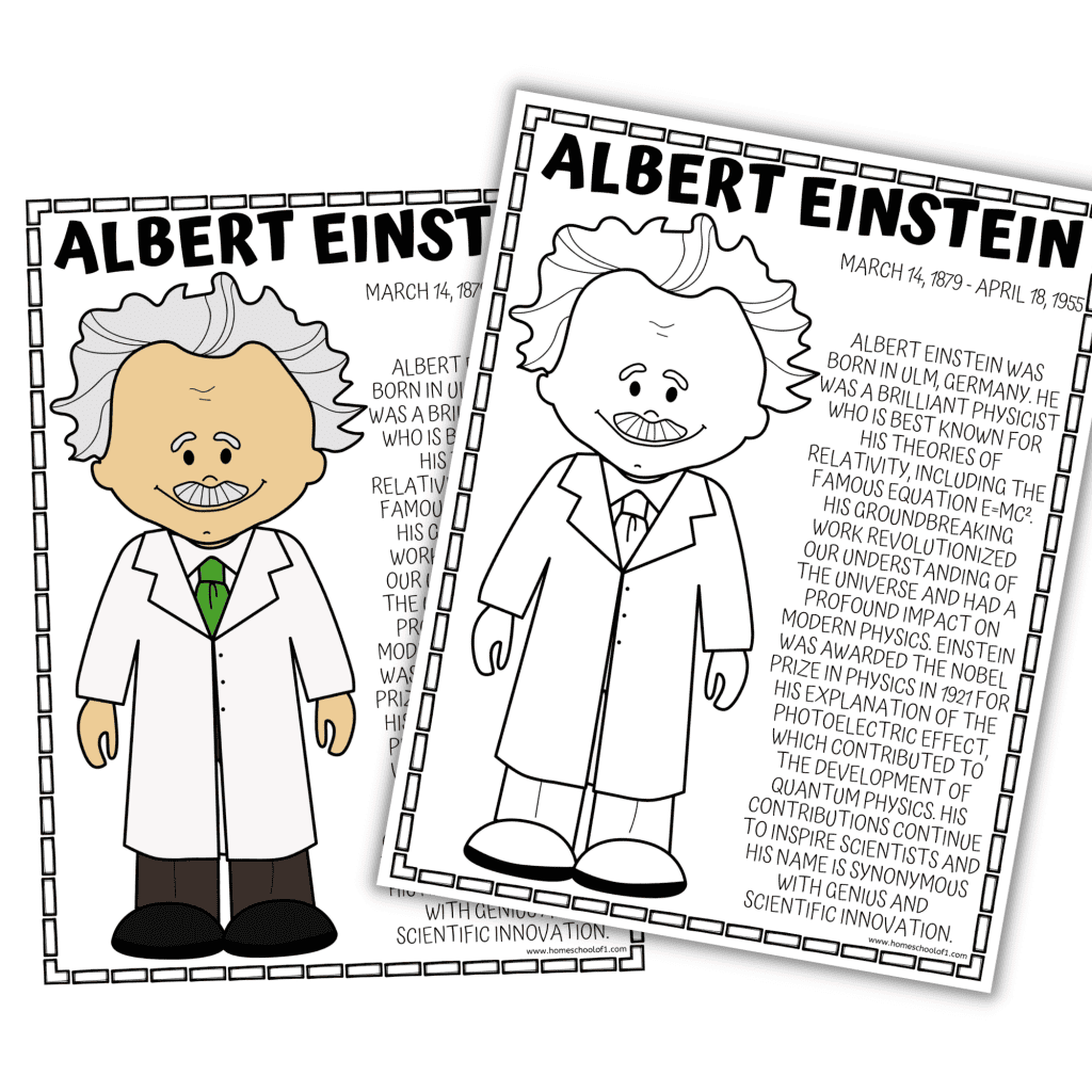 Albert Einstein Unit Study