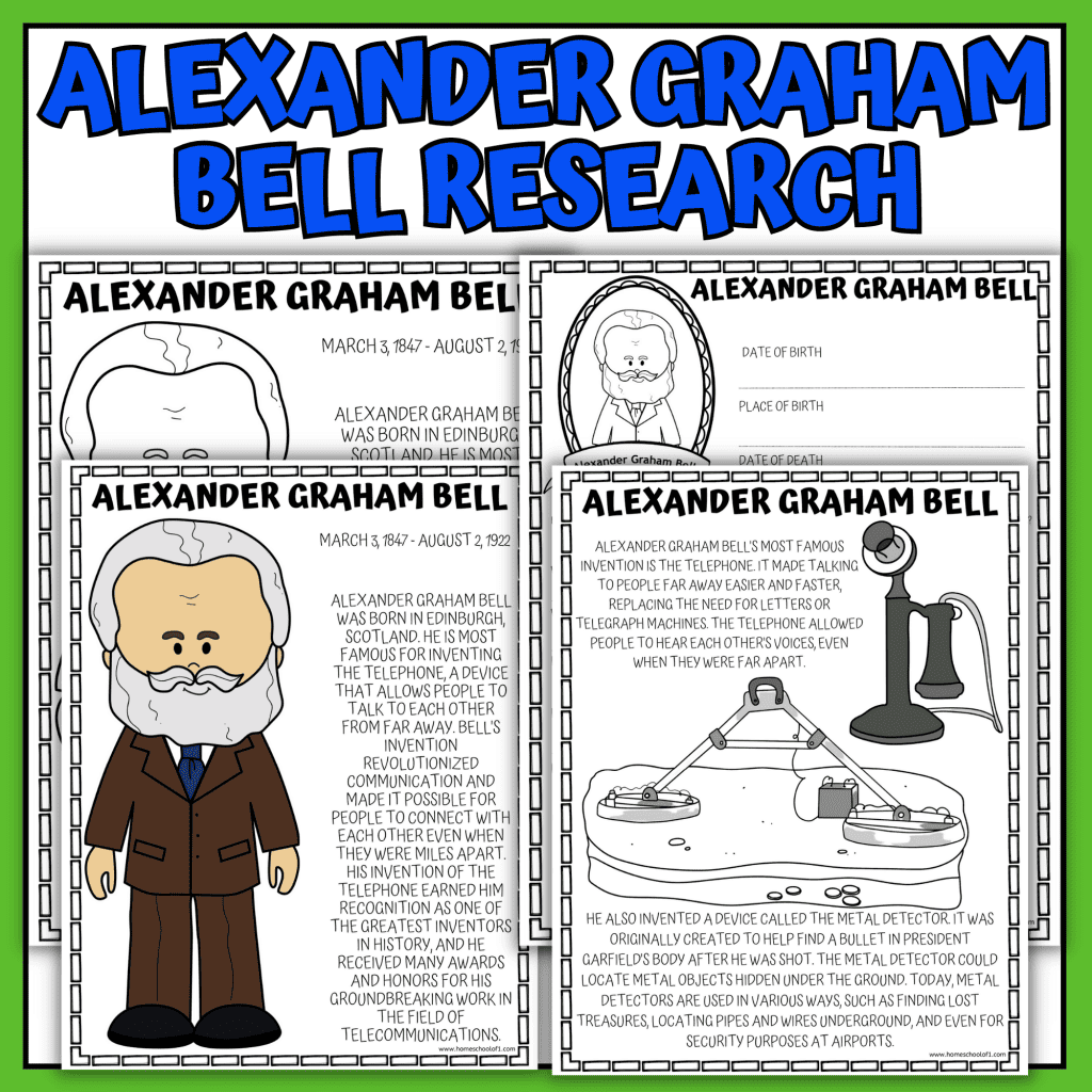 Alexander Graham Bell Worksheets