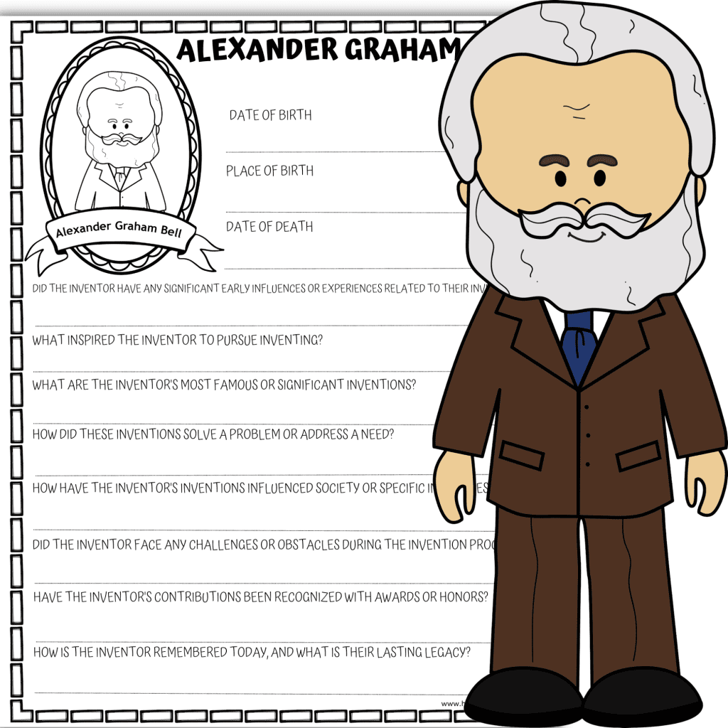 Alexander Graham Bell Worksheets