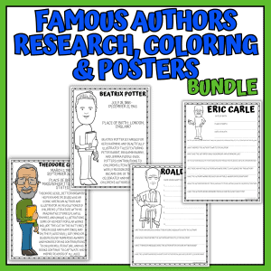 Children’s Author Study Worksheets