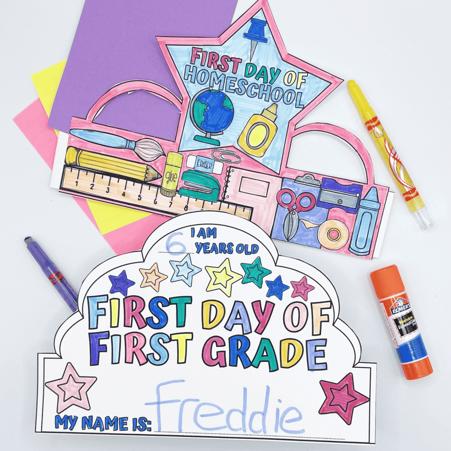 First Day of School Activities Bundle