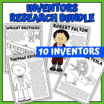 10 Famous Inventors Printable Pack – Worksheets & Posters