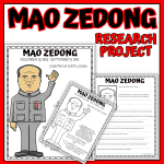 Mao Zedong Worksheets and Research Project