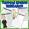 Thomas Edison Worksheet