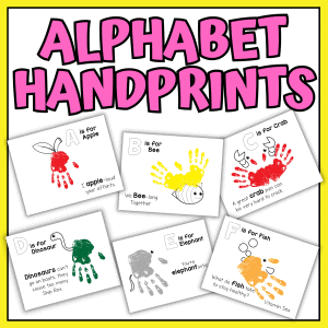 Alphabet Handprint Bundle