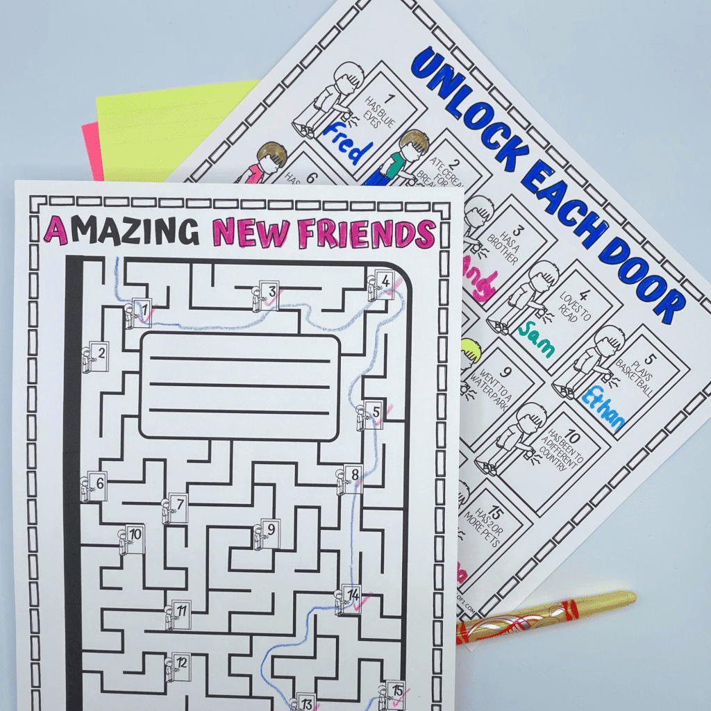 First Day of School Activities Bundle