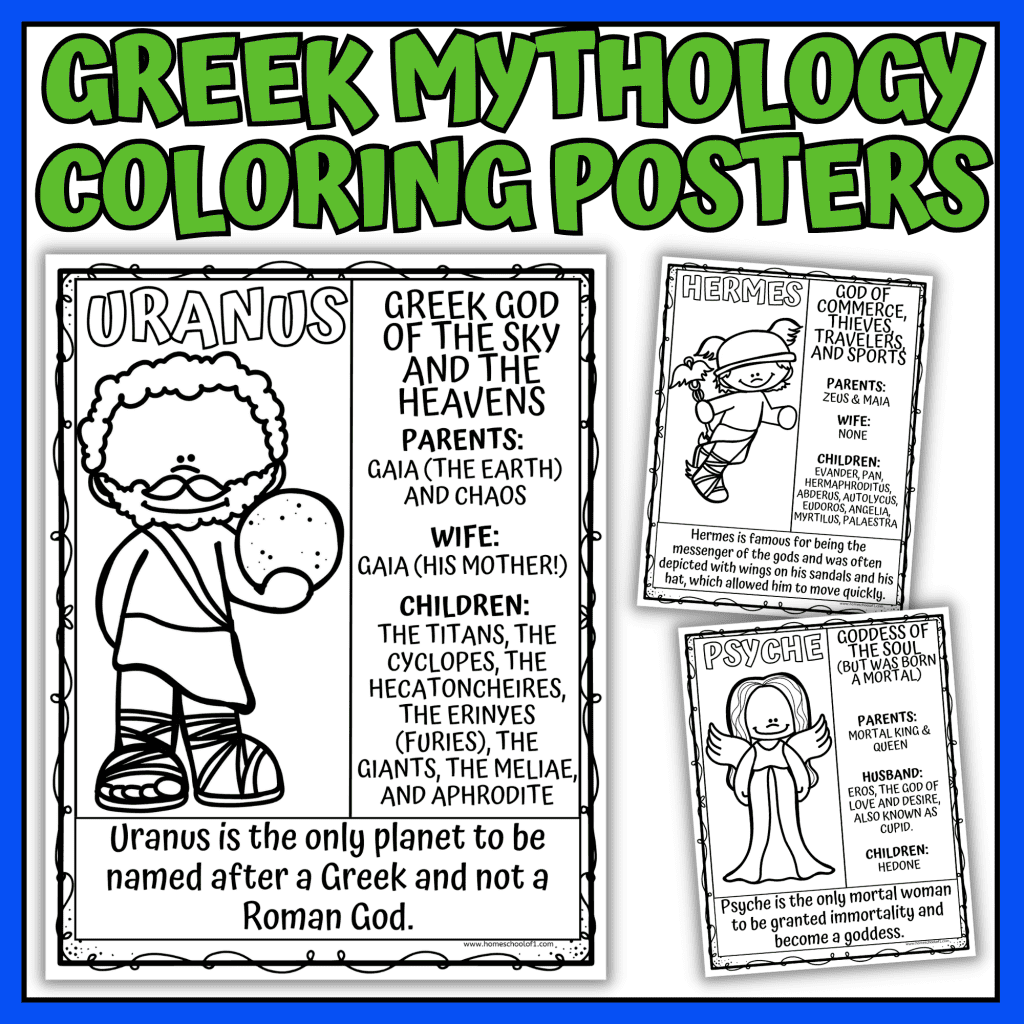 Greek Mythology Coloring Sheets | Coloring Pages