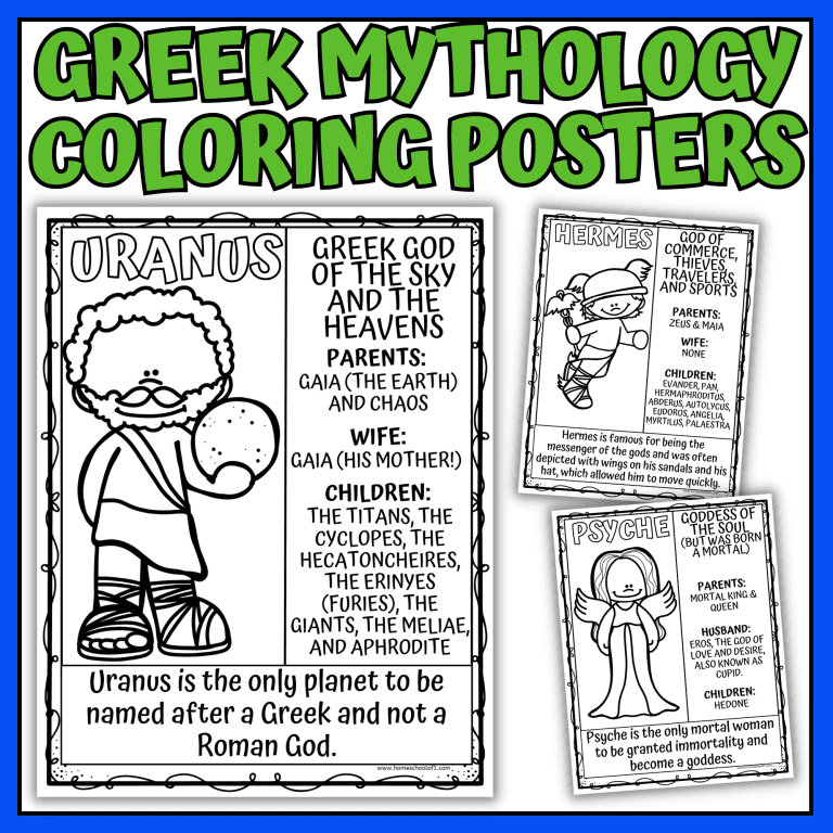 Greek Mythology Coloring Pages