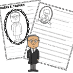 Harry S. Truman Unit Study – Research, Timeline & Coloring