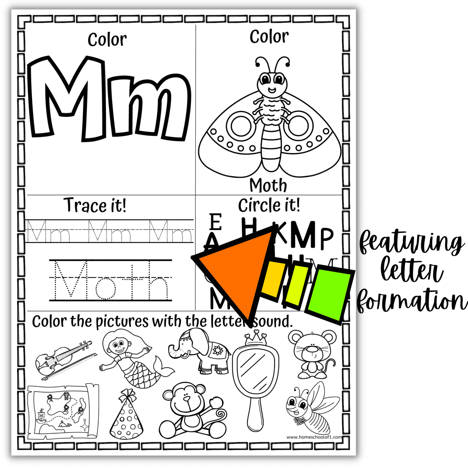 Insect Alphabet Worksheets