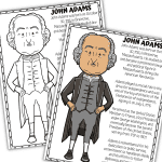 John Adams Worksheets – Printable Unit Study for Kids
