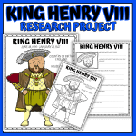 King Henry VIII Worksheet for Kids