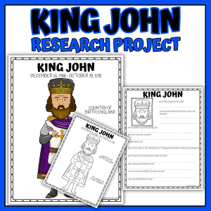King John Unit Study
