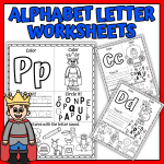 Magical Kingdom Alphabet Worksheets