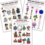 Printable Memory Games Bundle