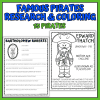 Pirate Worksheets – Printable Unit Study of 15 Famous Pirates