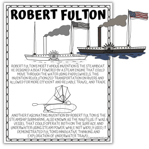 Robert Fulton Unit Study
