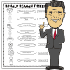 Ronald Reagan Worksheet Pack – Printable Activities for Kids