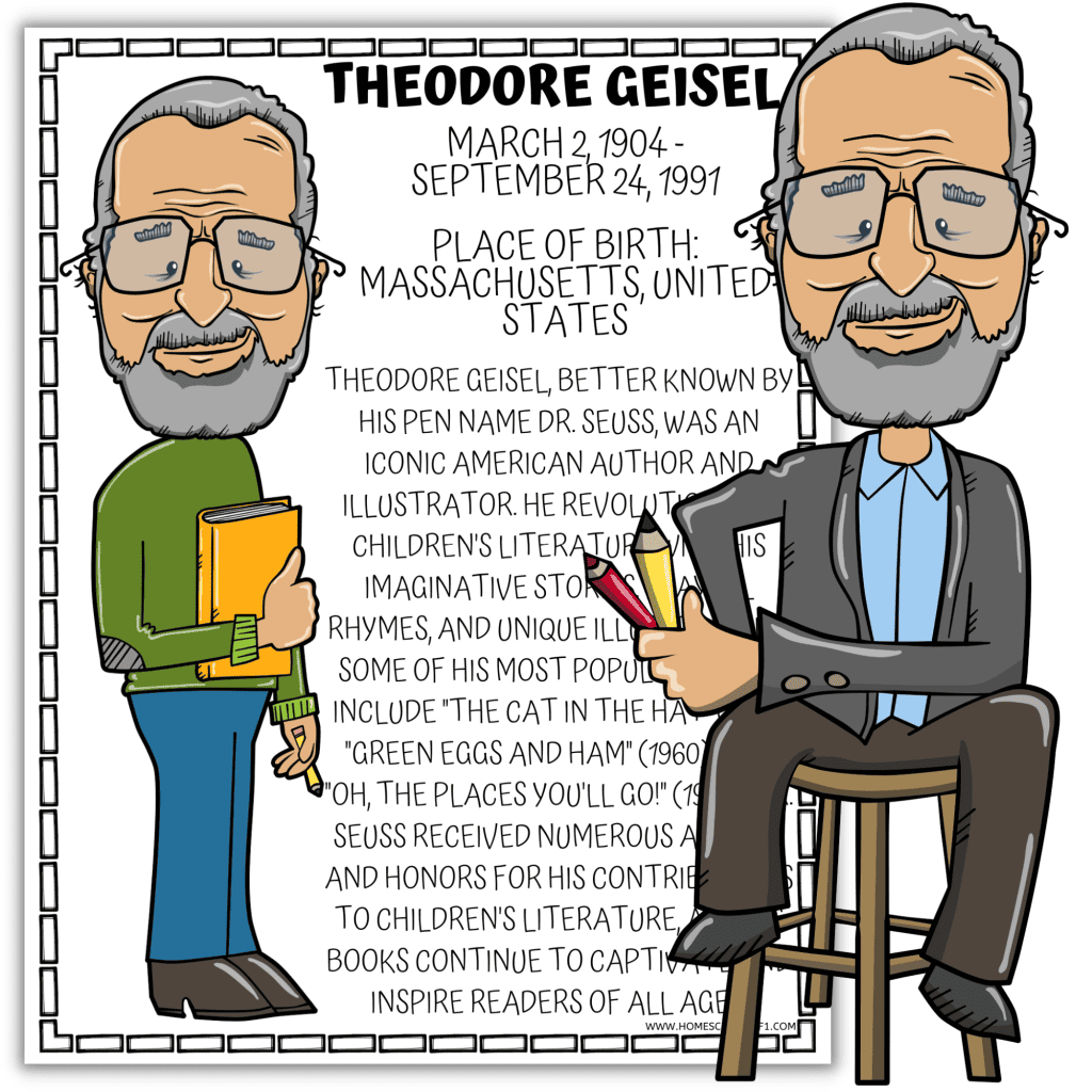 Roald Dahl Guess Who Printable Template