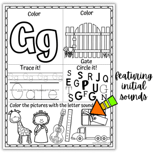 Spring Alphabet Worksheets