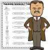 Theodore Roosevelt Timeline Worksheet and Printable Unit Study