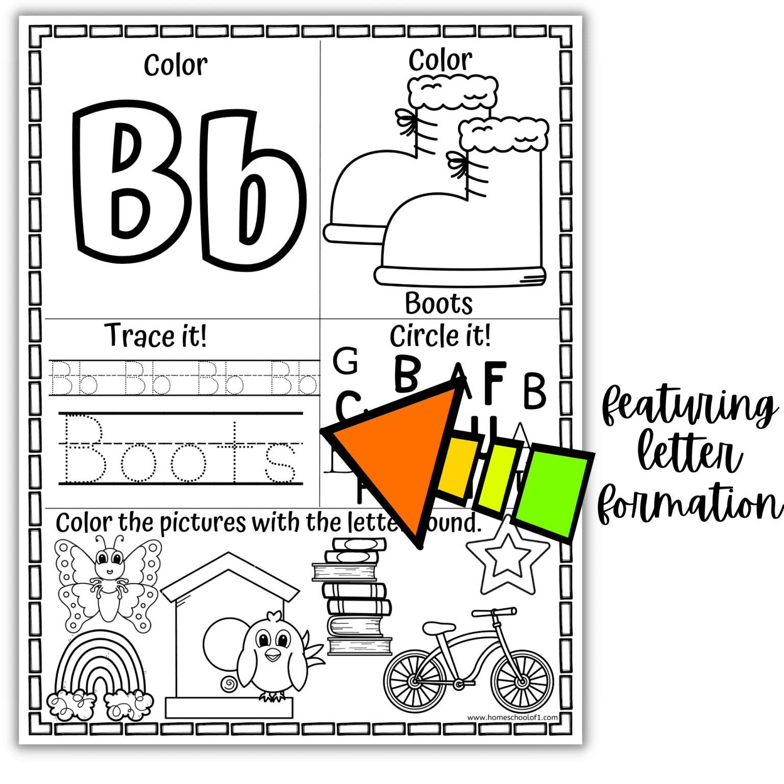 Winter Alphabet Worksheets