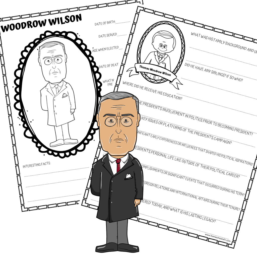Woodrow Wilson Unit Study