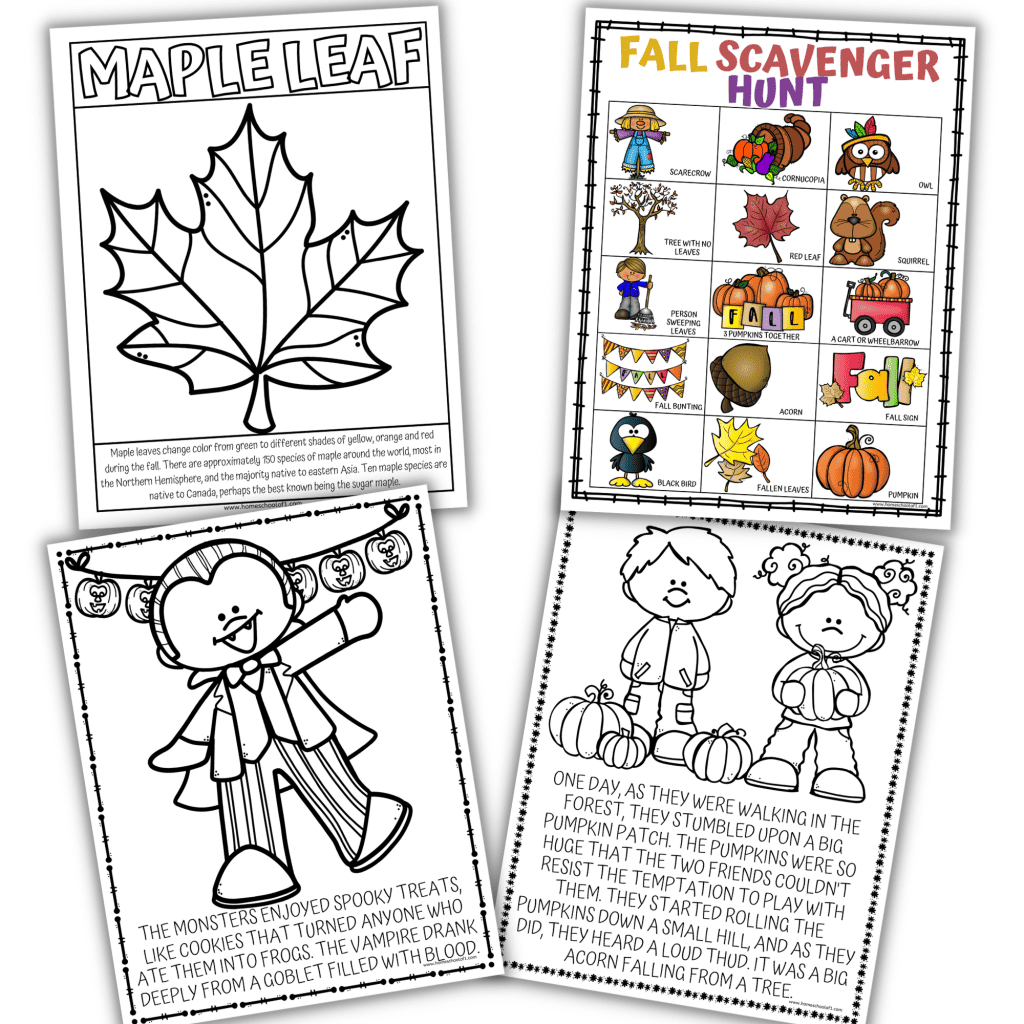 Halloween Activities Bundle