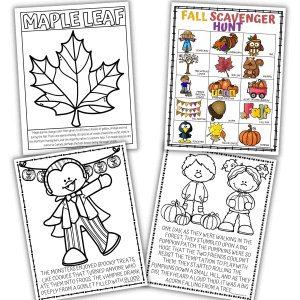 Halloween Activities Bundle