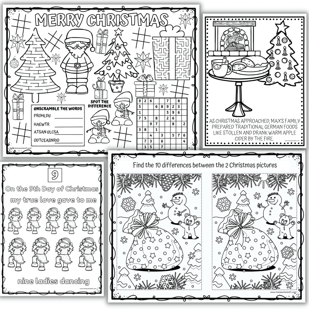 Fun Christmas Activities Bundle