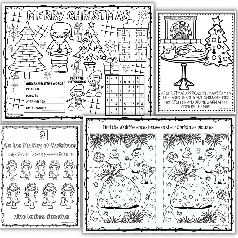 Fun Christmas Activities Bundle