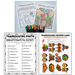 Thanksgiving Activities Bundle