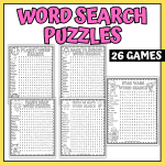 Printable Word Search Bundle