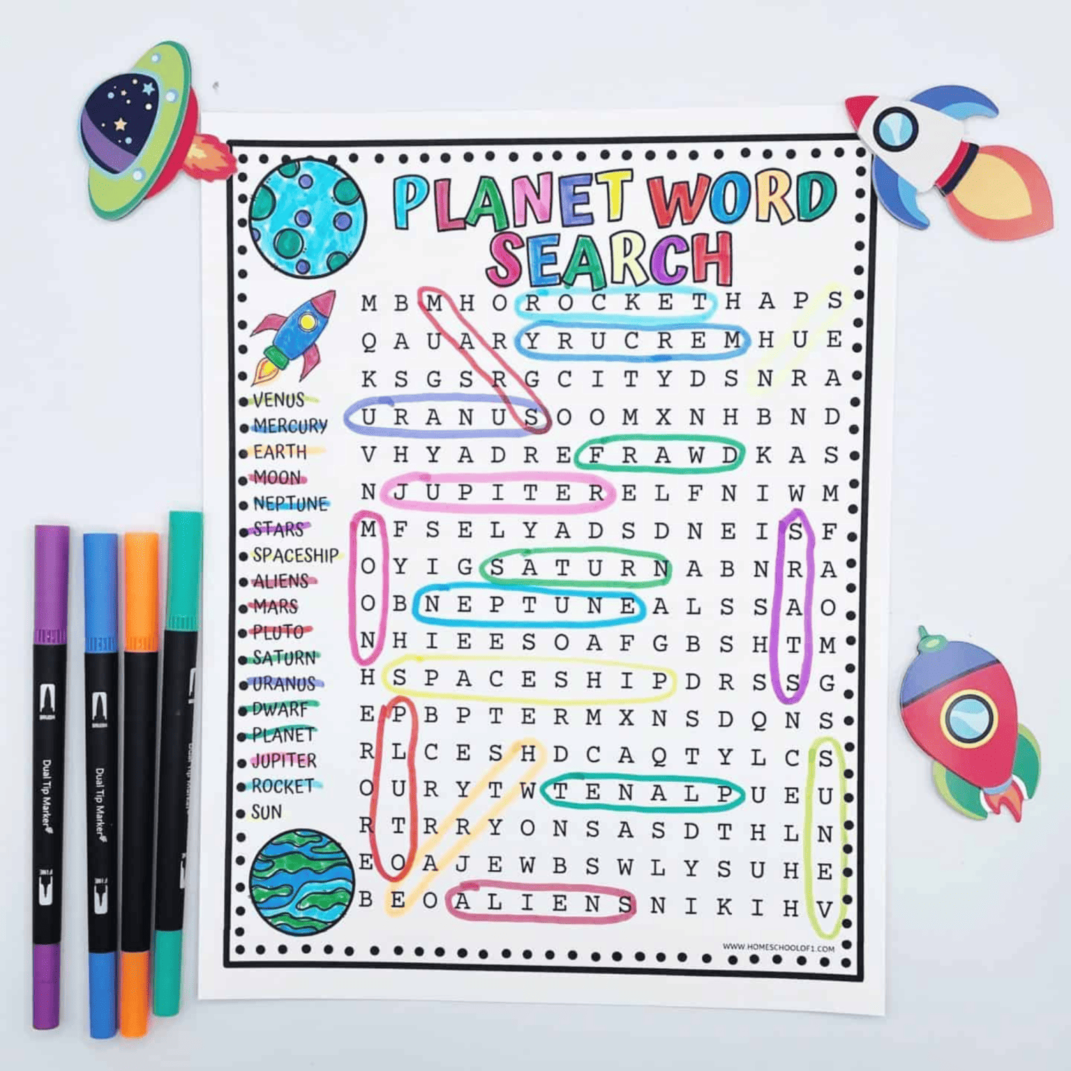 Printable Word Search Bundle