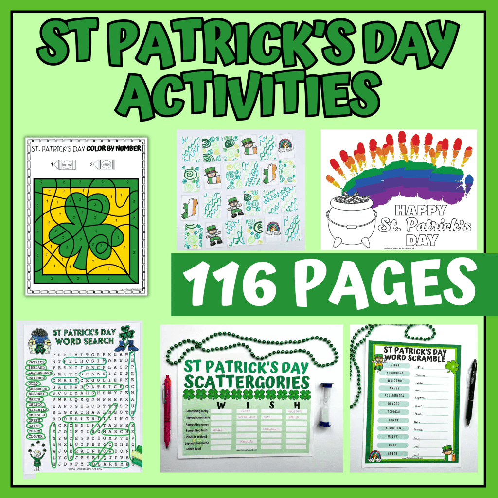 St Patrick's Day Activity Bundle