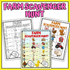 Farm Scavenger Hunt Printable – Fun Outdoor Activity for Kids