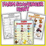 Farm Scavenger Hunt Printable – Fun Outdoor Activity for Kids