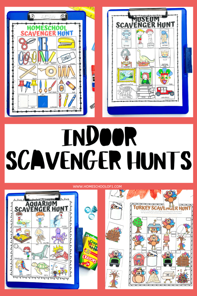 Printable Scavenger Hunt Bundle – 103 Fun Games & Clues