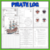 Pirate Captain's Log Worksheet - Homeschool of 1 Shop