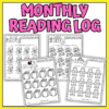 Monthly Reading Log Printables For Preschoolers